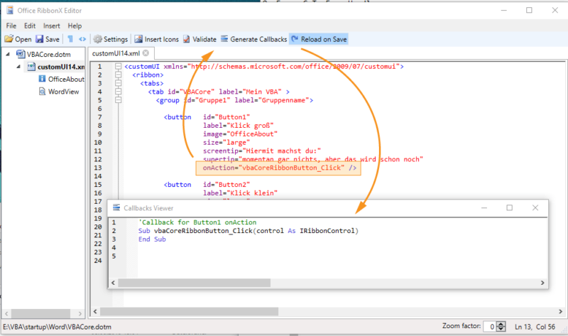 Ribbon für VBA – Button in Action – imaginado Ribbon für VBA – Button in Action – imaginado